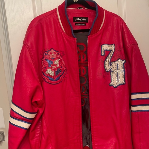 Pelle Pelle | Jackets & Coats | Red Pelle Pelle Jacket Discontinued ...